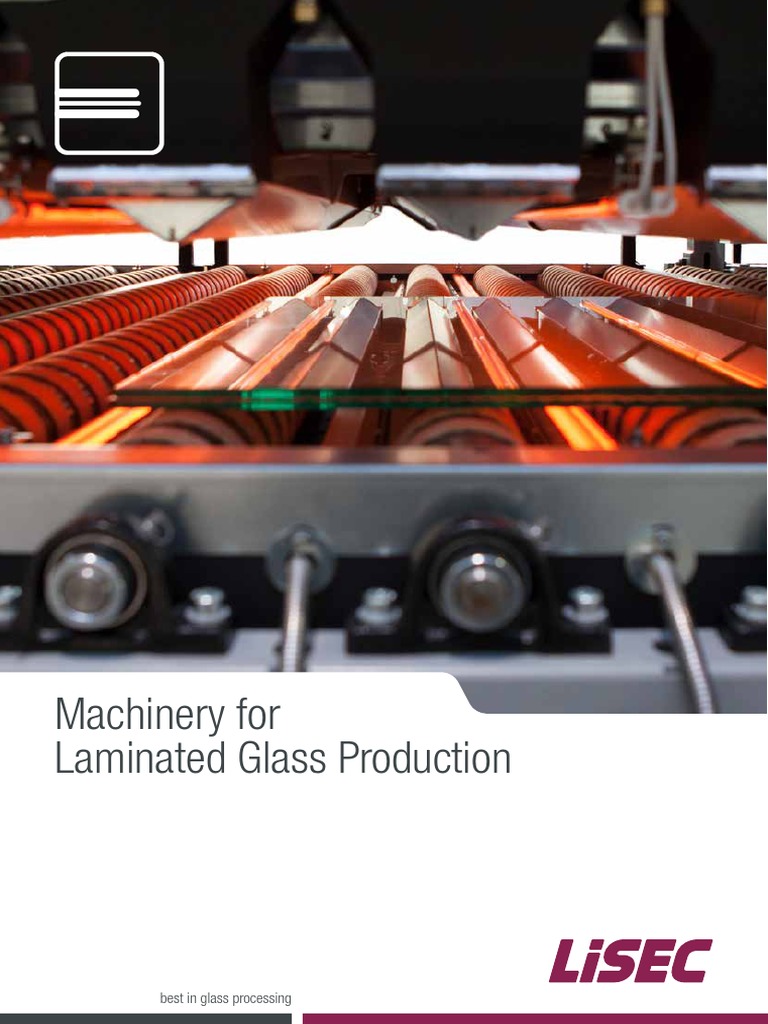 LiSEC-Laminated Glass Production 1020 EN | PDF | Glasses | Automation