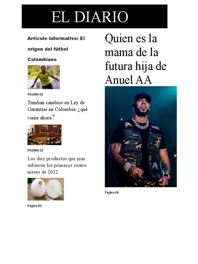 El Diario Daniel Ardila Ciclo 4 | PDF | Costo de la vida | Colombia