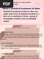 Presentation of Data Analysis and Interpretation | PDF | Statistics | Data Analysis