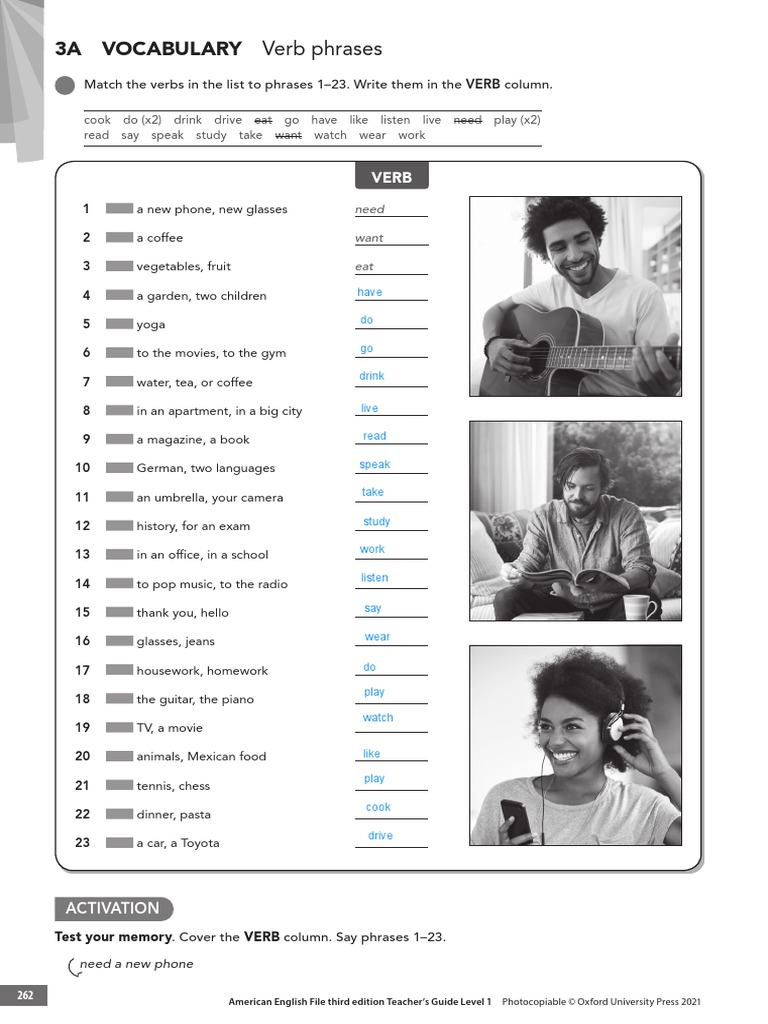 D13 Vocabulary Answer Key | PDF | Linguistics