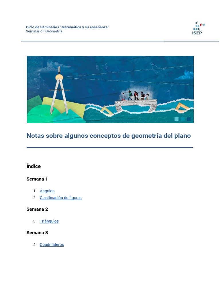 Geometría del Plano: Conceptos y Clasificación | PDF | Triángulo ...