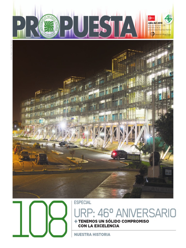 Urp: 46º Aniversario: Especial | PDF | Universidad | Método de enseñanza