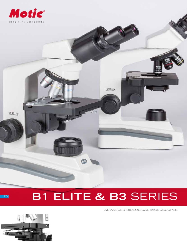B1 Elite & B3 Series: Advanced Biological Microscopes | PDF ...