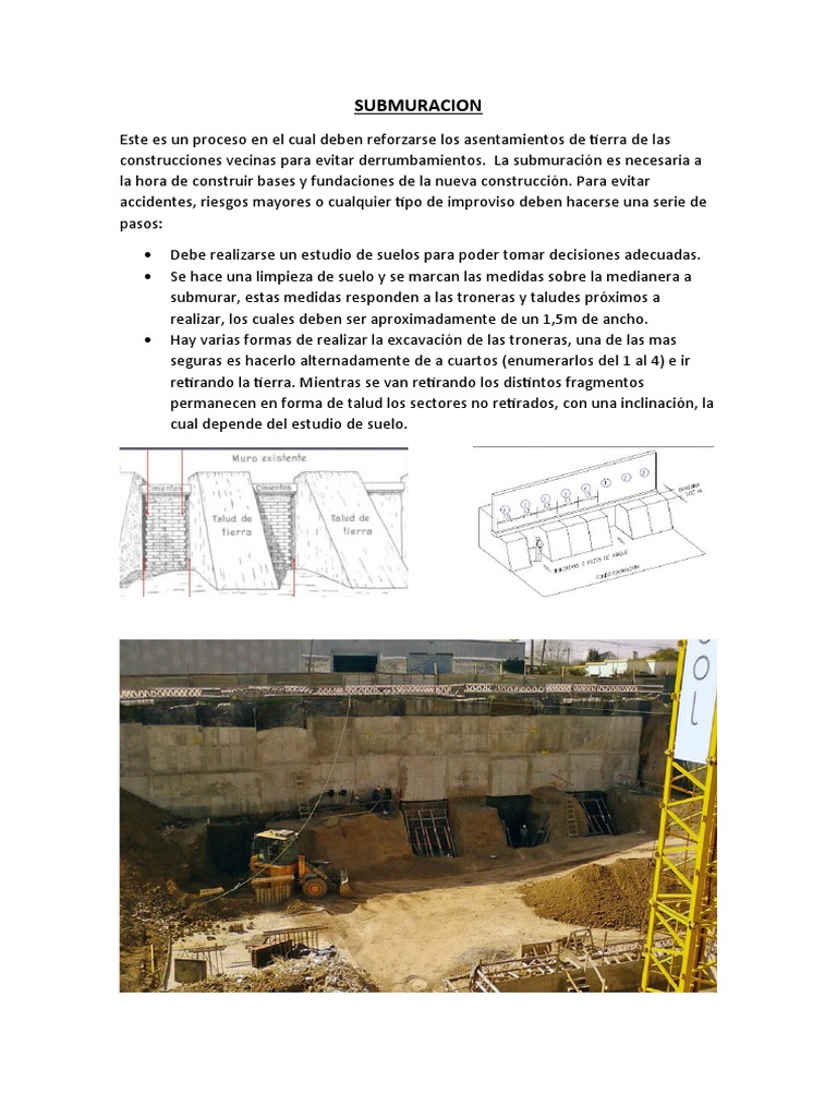 SUBMURACION | PDF