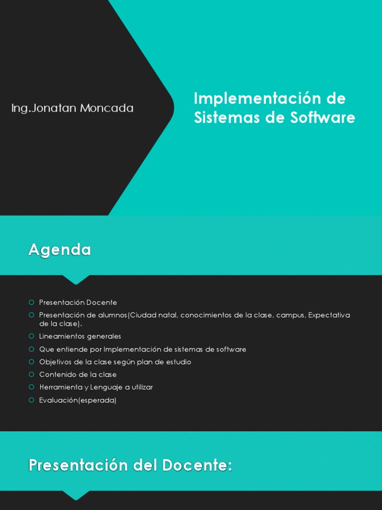 Introduccion Implementacion Sis Software | PDF | Software | Usuario (informática)