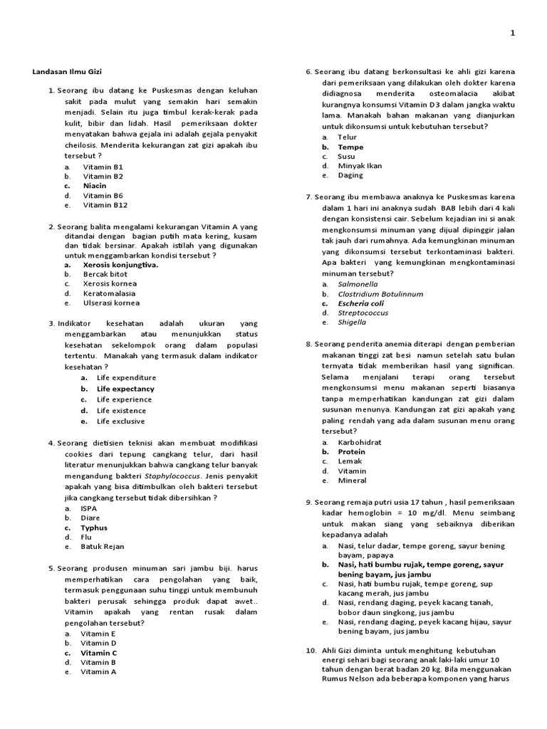 Soal Ukom 2106-EDIT | PDF