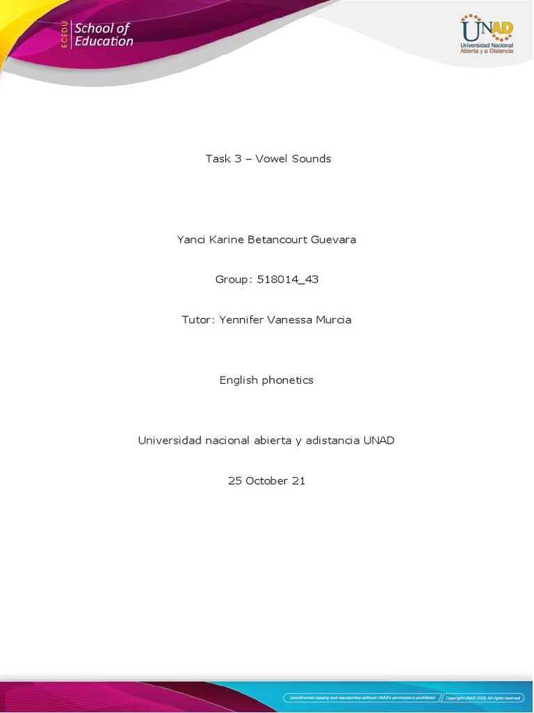 518014-Task 3 - YanciBetancourt | PDF | Vowel | Human Voice