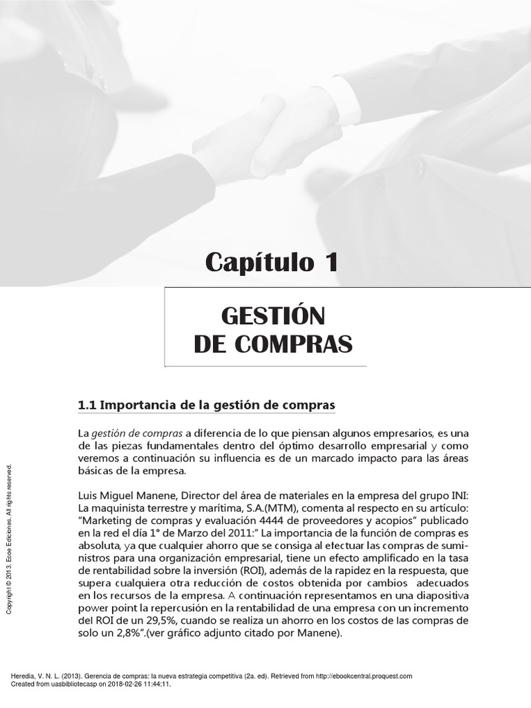 Gerencia de Compras La Nueva Estrategia Competitiv... - (PG 22 - 178) | Descargar gratis PDF ...