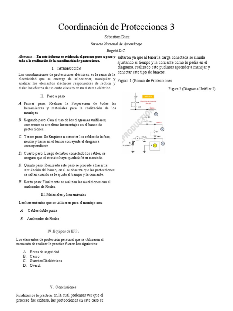 Coordinacion de Protecciones 3 | PDF