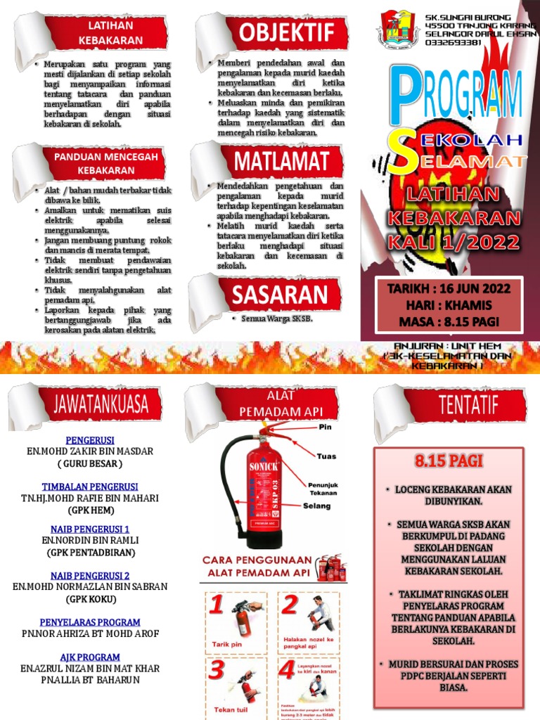 Brosur Fire Drill | PDF