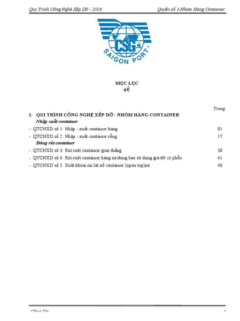 (123doc) - Qui-Trinh-Cong-Nghe-Xep-Do-Nhom-Hang-Container | PDF
