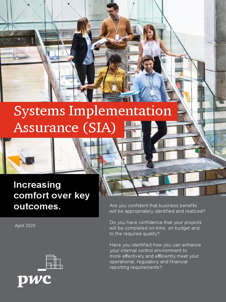 Systems Implementation Assurance Sia April 2020 | PDF | Project ...