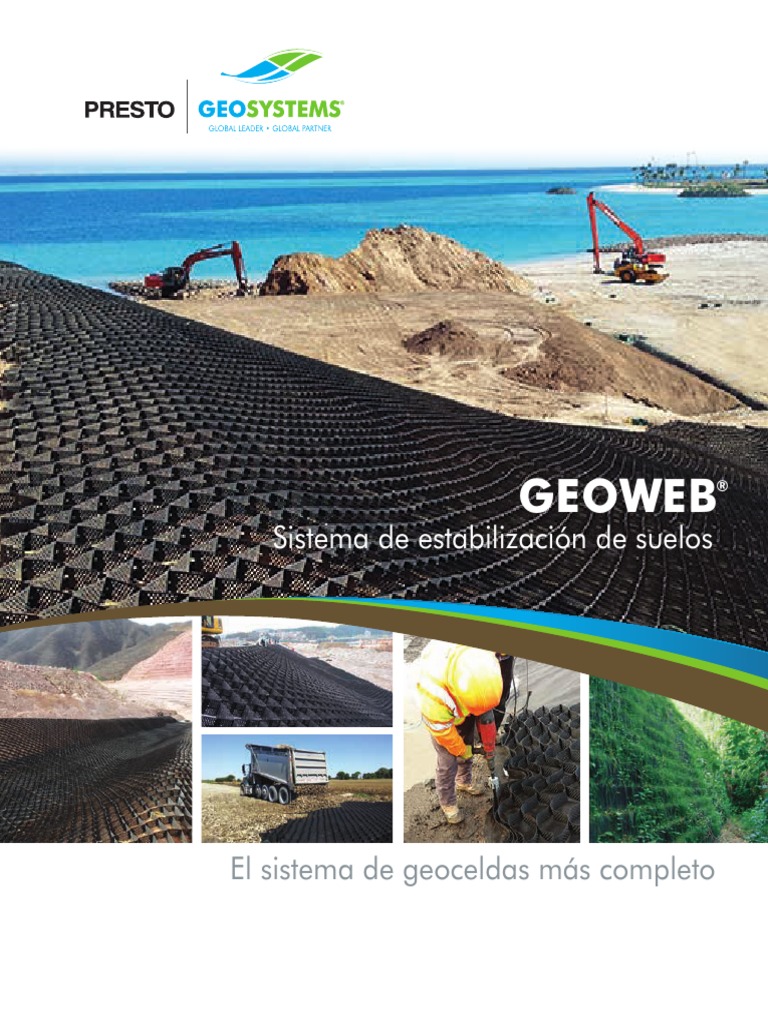 GW Geoweb Overview Spanish | PDF | Hormigón | Suelo