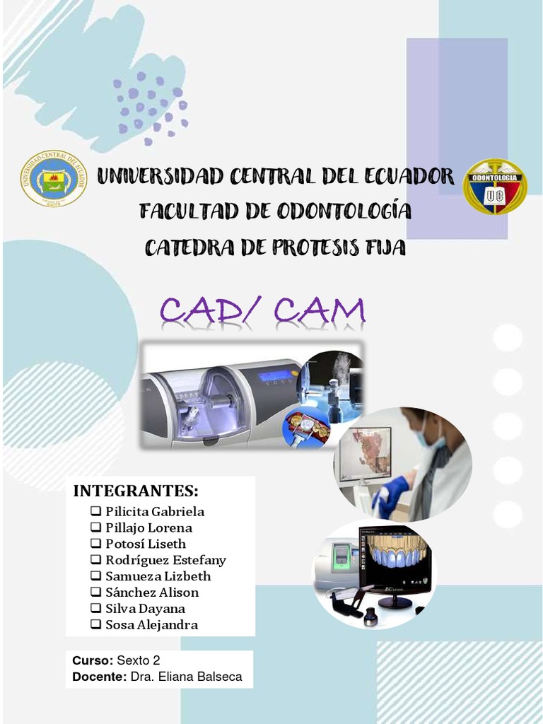 Cad Cam | PDF | Dentadura postiza | Odontología
