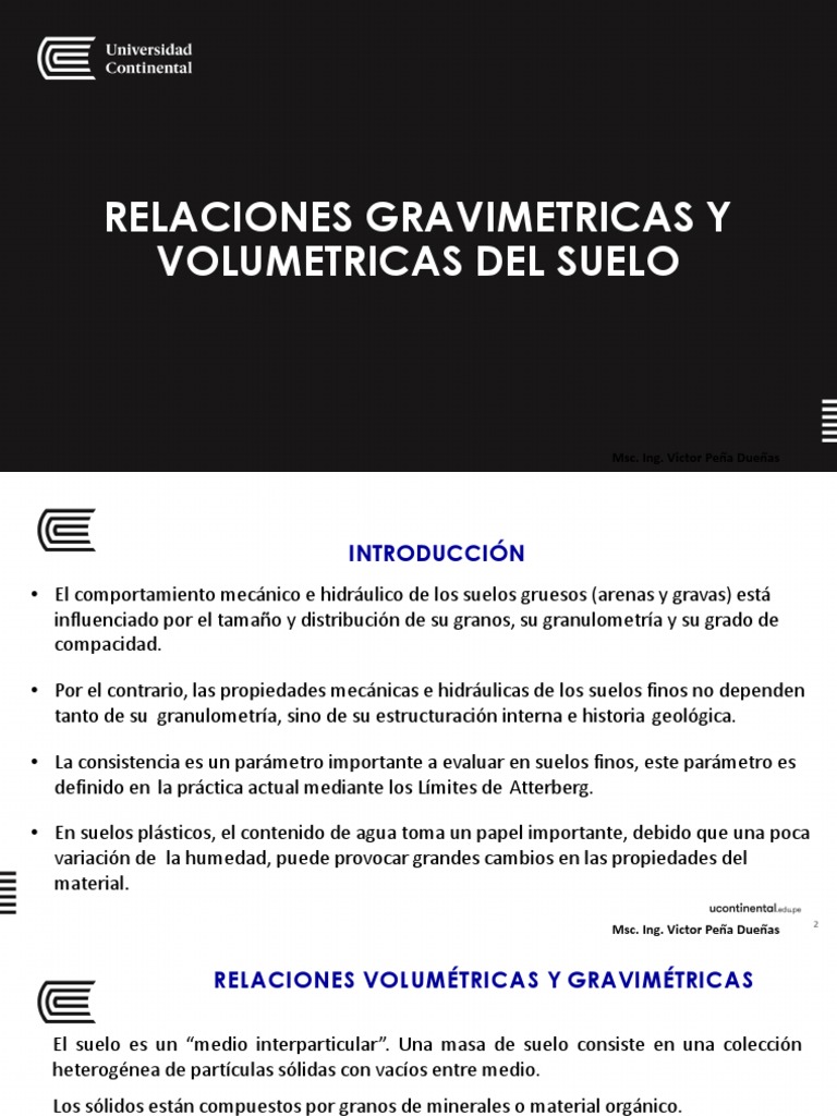 SEMANA 3a | PDF | Suelo | Gases