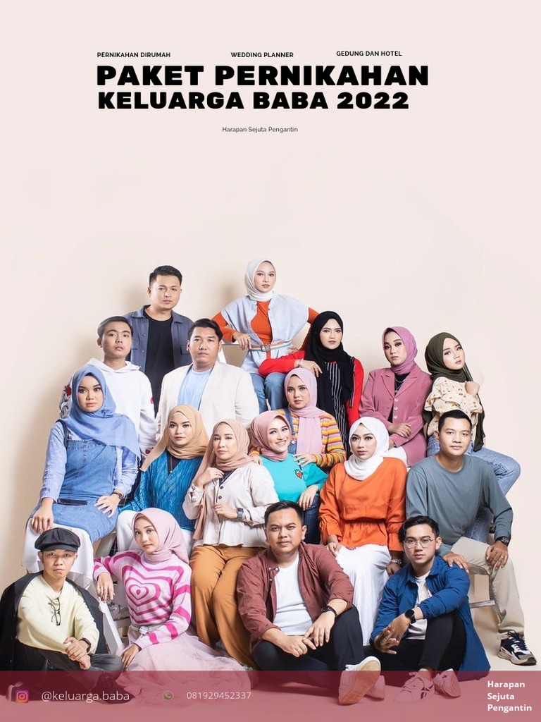 Paket Pernikahan Keluarga Baba | PDF