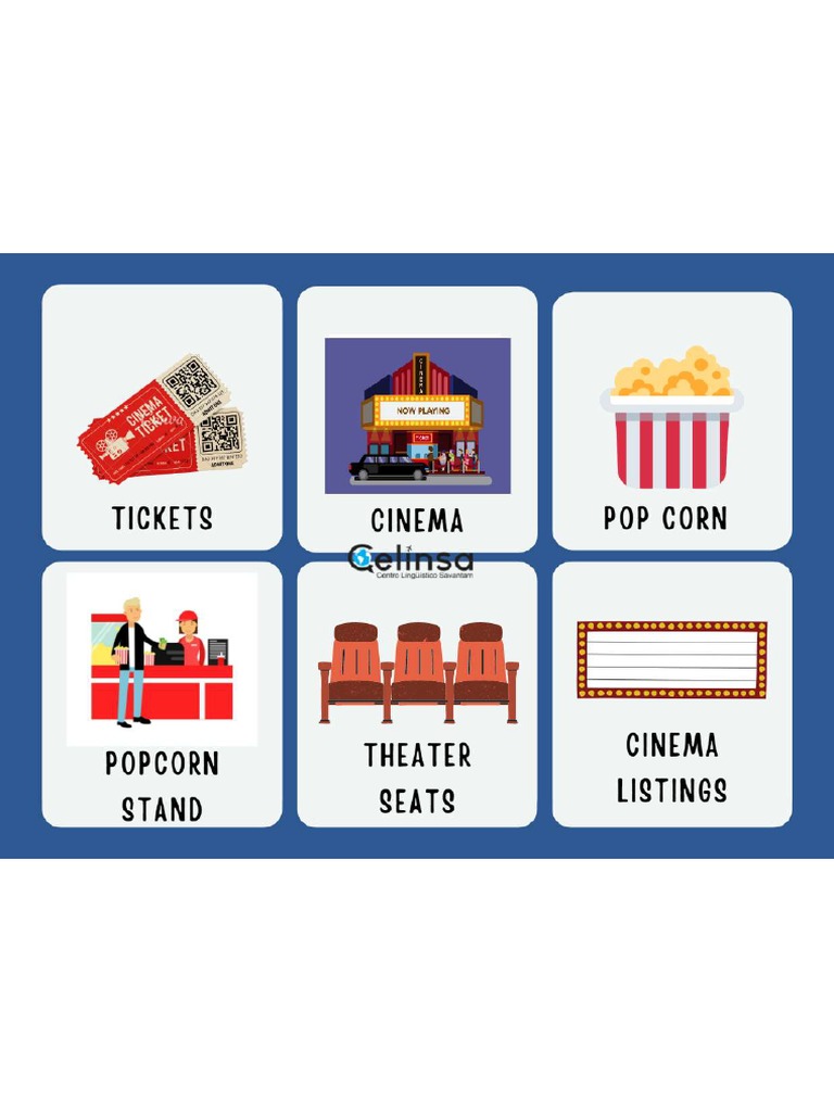 Cinema Vocabulary | PDF
