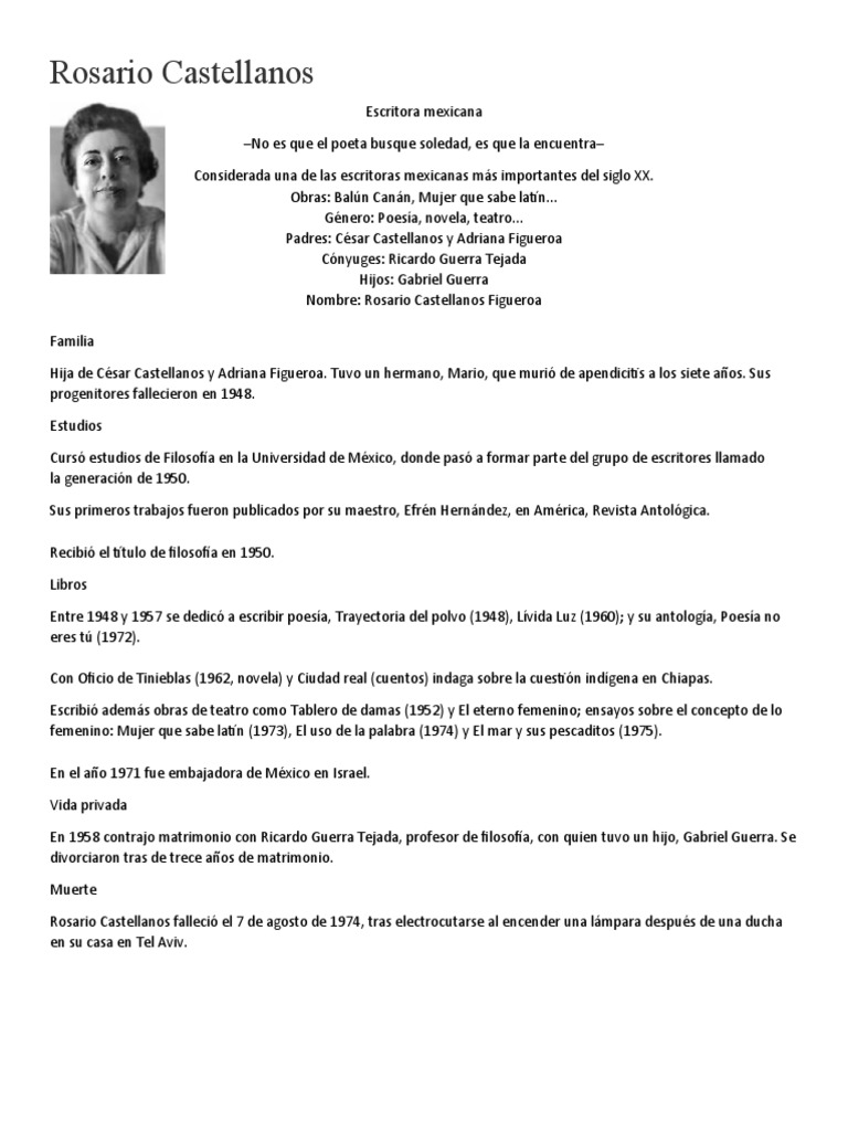 Biografias Mujeres | PDF