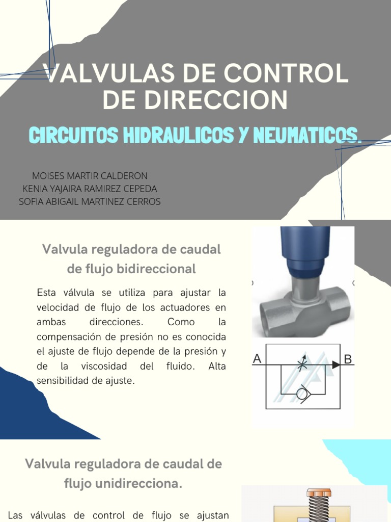 Tipos de Valvulas de Control | PDF | Válvula | Presión
