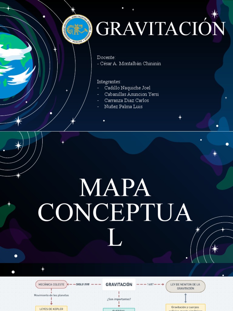 Un documento sobre la gravitación y sus aplicaciones en ejercicios ...
