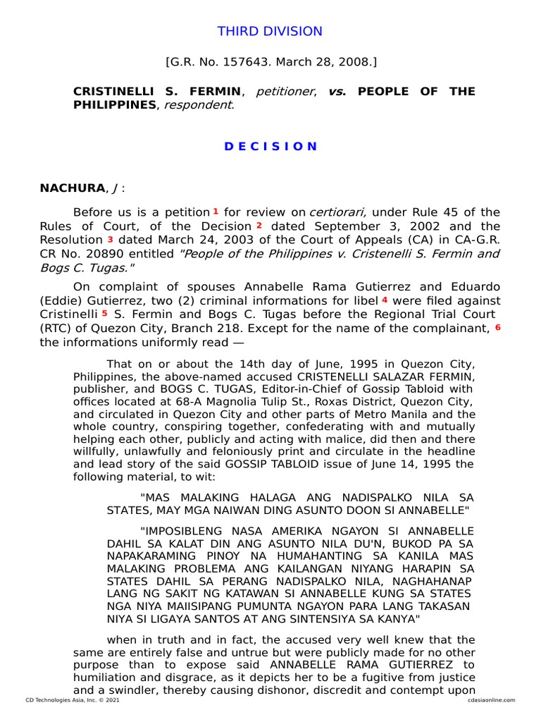 35 162241-2008-Fermin - v. - People20210424-14-1hk7l5e | PDF ...