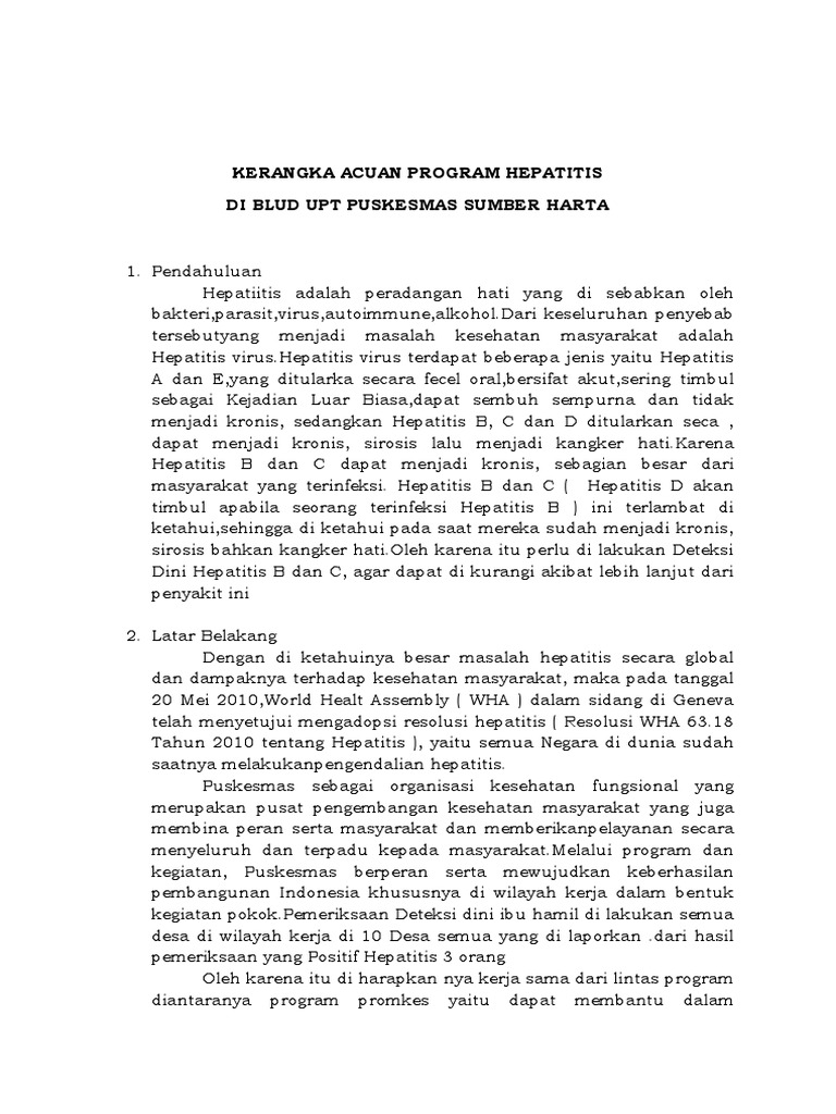 Kak Hepatitis | PDF