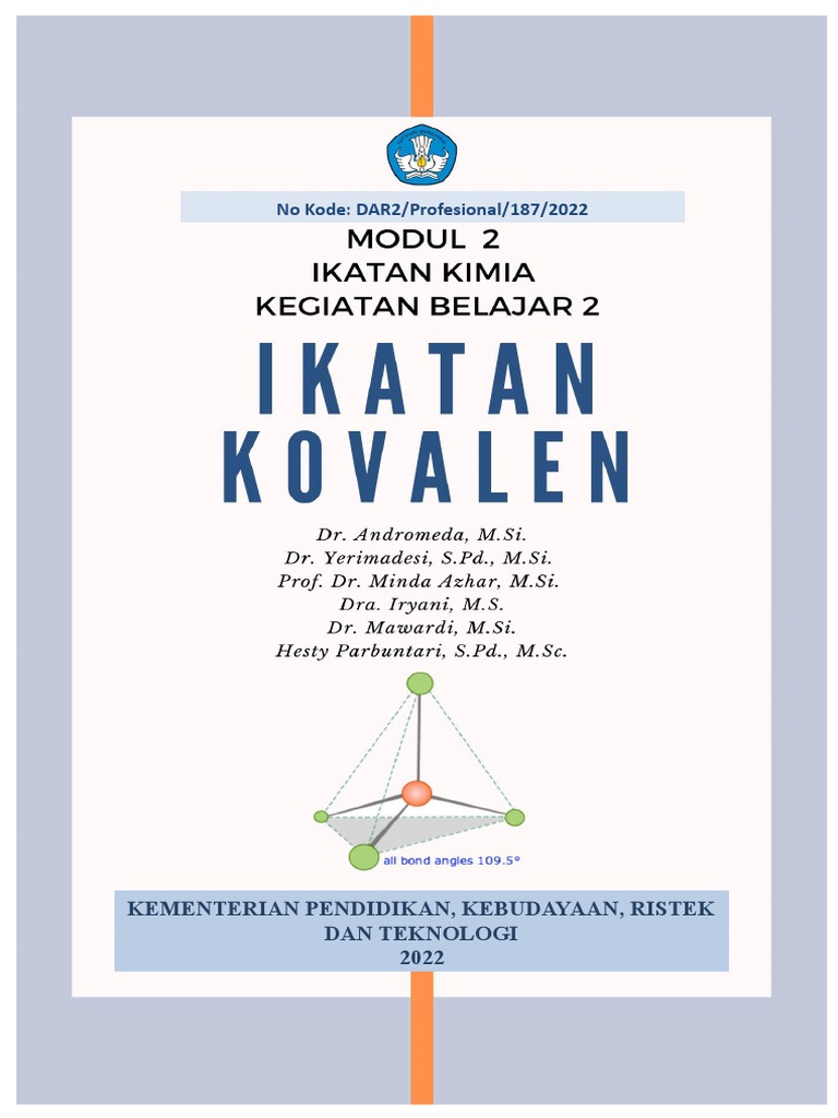 Kimia - 02KB2 - Ikatan Kovalen | PDF