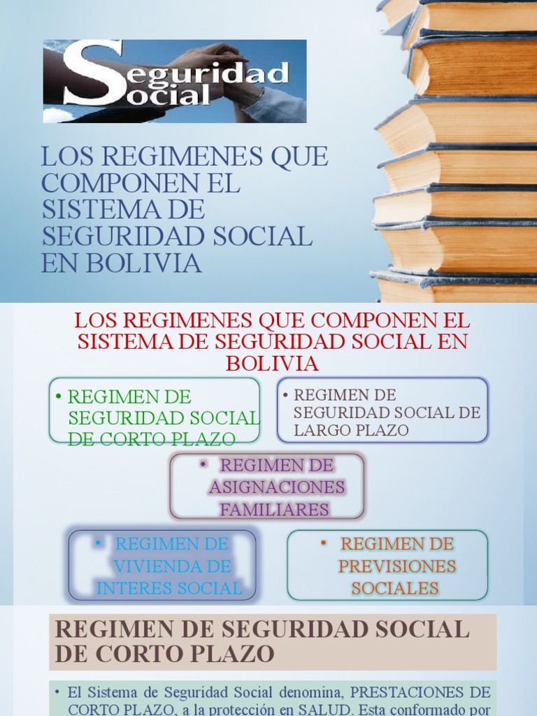 Régimen de Seguridad Social en Bolivia | PDF | Bienestar | Valores