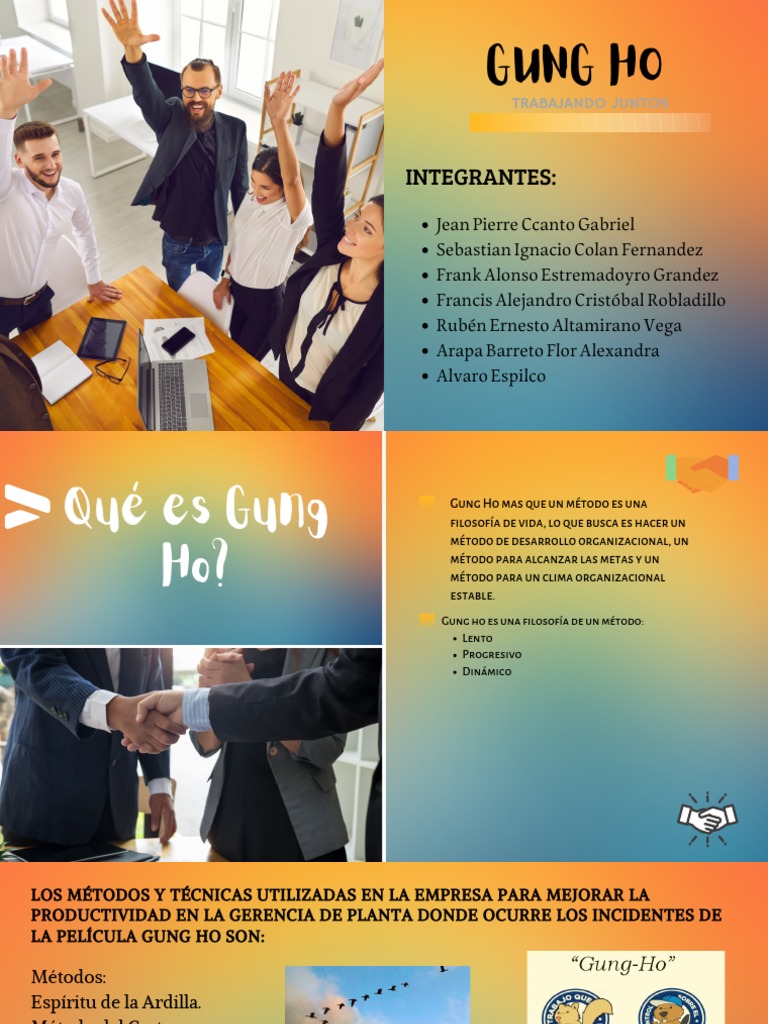 Gung Ho | PDF | Ciencias del comportamiento