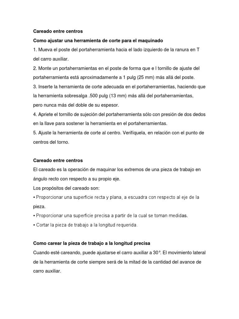 Resumen N4 MYH | PDF | Control numerico | Tornillo