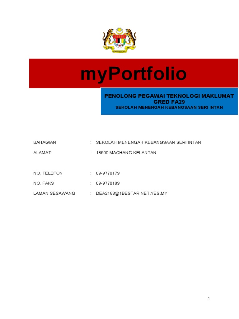 Myportfolio - Nurul Afifah BARU | PDF
