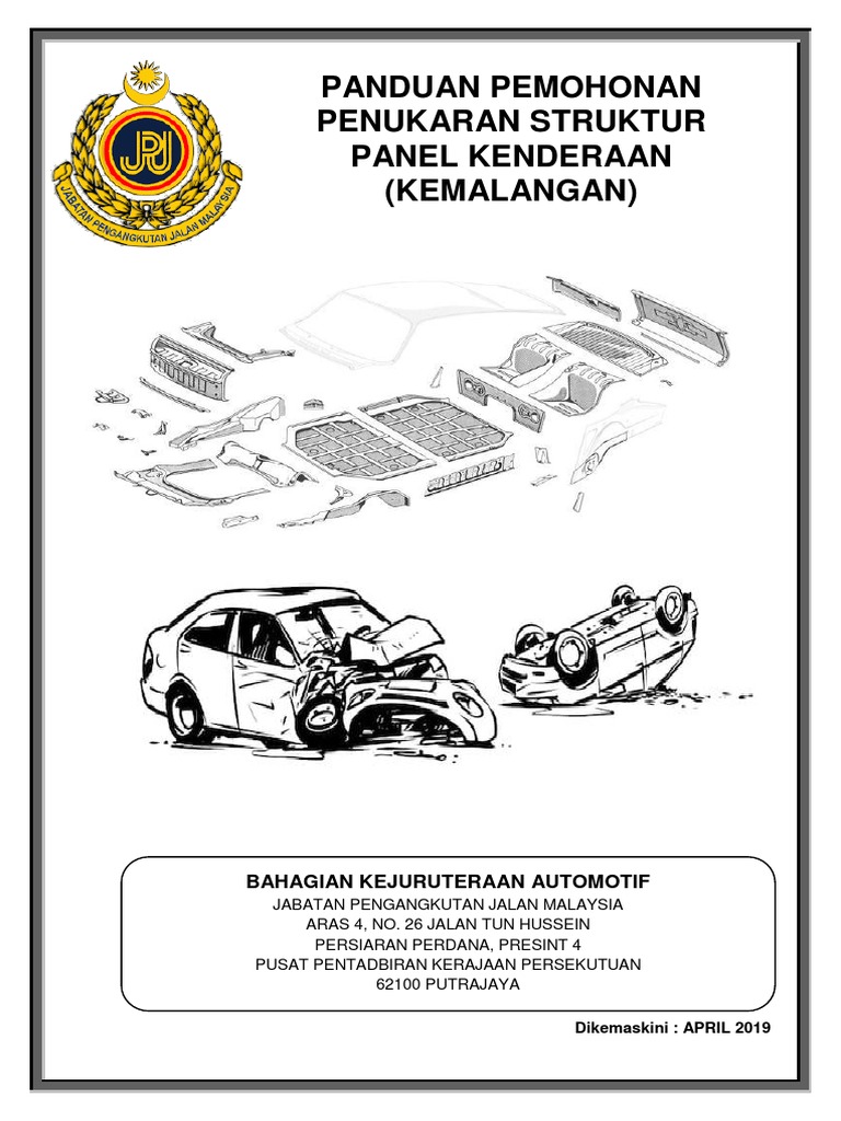Panduan Penukaran Struktur Panel Kenderaan Kemalangan | PDF