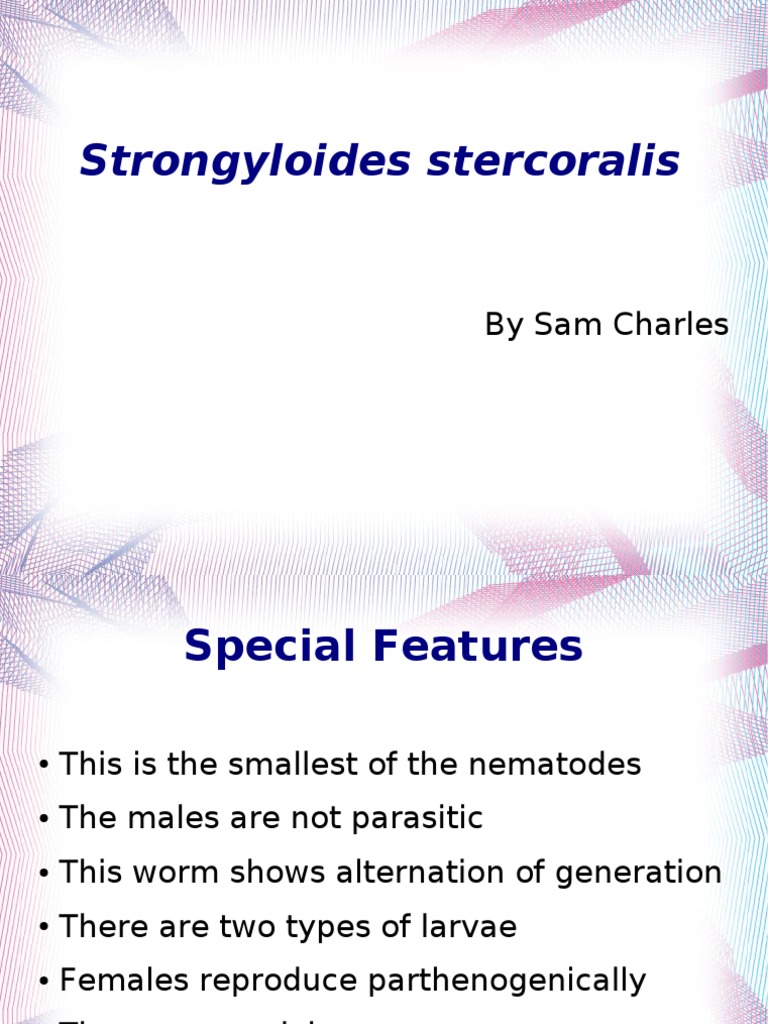 Strongyloides | PDF | Microbiology | Epidemiology