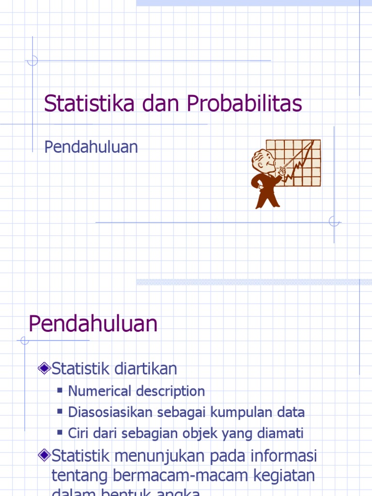 Dasar Statistika & Probabilitas | PDF | Sains & Matematika | Komputer
