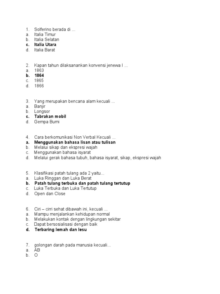 Soal CC PMR | PDF