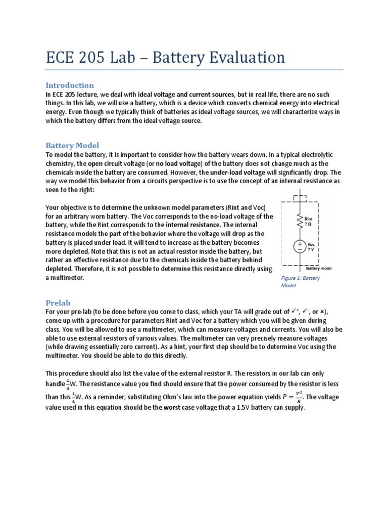 Battery Challenge | PDF | Resistor | Electrical Resistance And Conductance