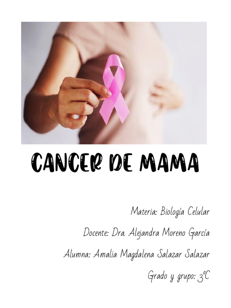 Cancer de Mama | PDF | Cáncer | Cáncer de mama