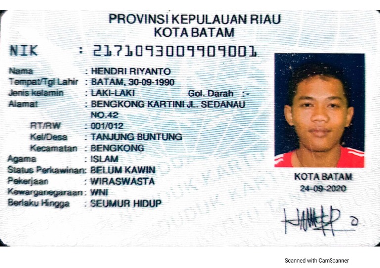 KTP Hendri Riyanto | PDF