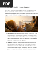 9 Great Novels To Help Improve Your English | PDF | Vocabulary