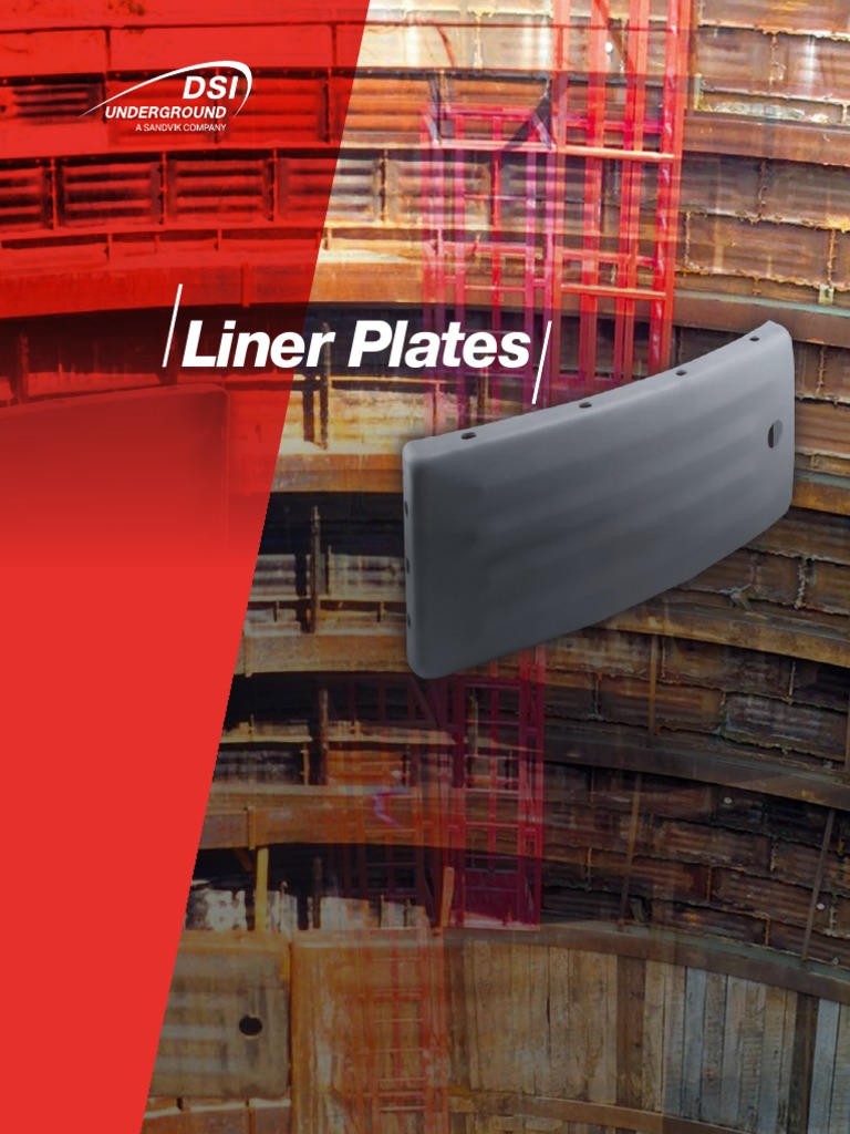 Dsi Underground Systems Liner Plate - en | PDF | Galvanization | Force