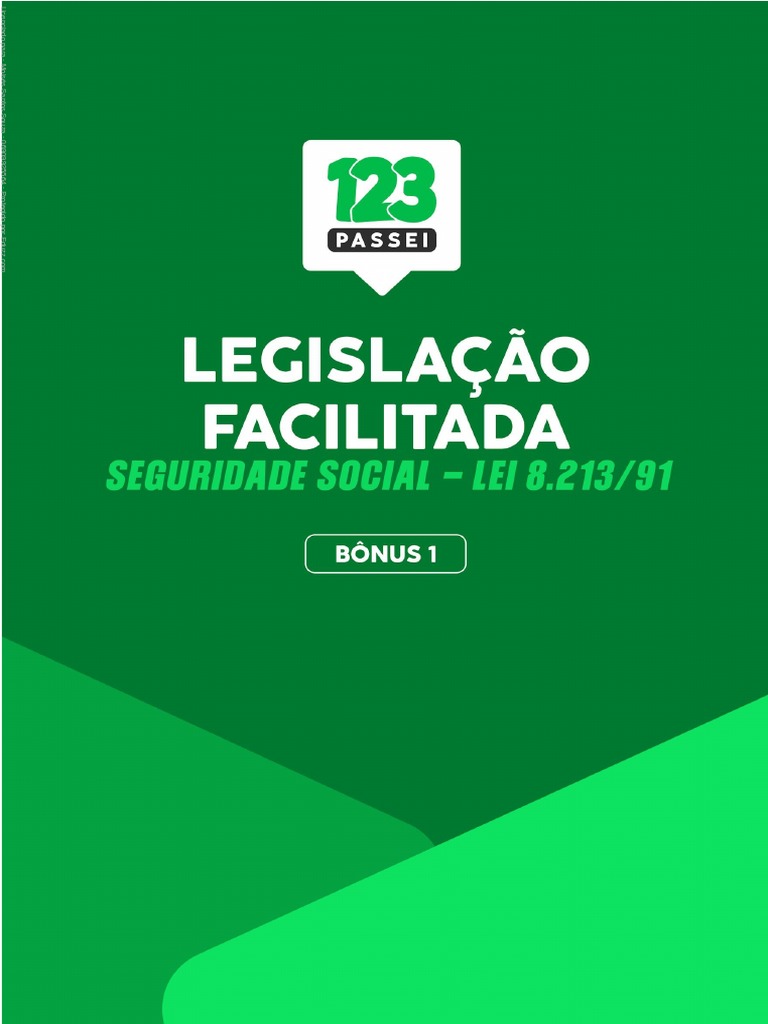 Legislação da Previdência Social INSS | PDF | Bem-estar social | Emprego