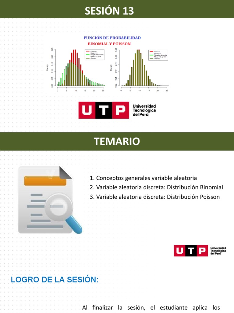 S07.s1 - Distribución Binomial y Poisson | PDF | Distribución de veneno | Enseñanza de matemática