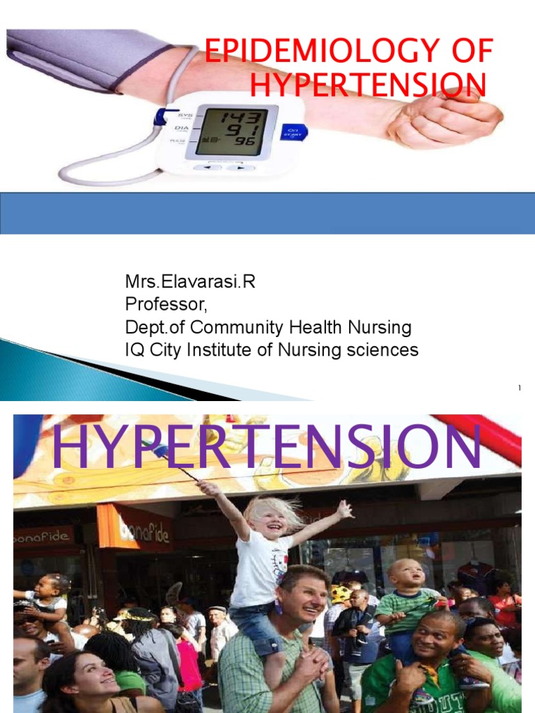 Understanding Hypertension Epidemiology | PDF | Hypertension | Blood ...
