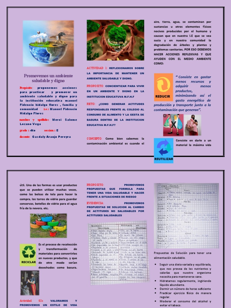 DPCC Triptico | PDF | Residuos | Agua