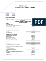 Sol. Man. Chapter 4 Consol. Fs Part 1 | PDF | Goodwill (Accounting) | Equity (Finance)