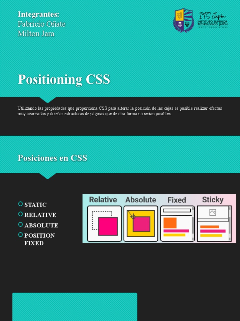 Expo Positioning Css Pdf 