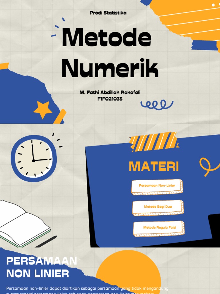 Metode Numerik | PDF