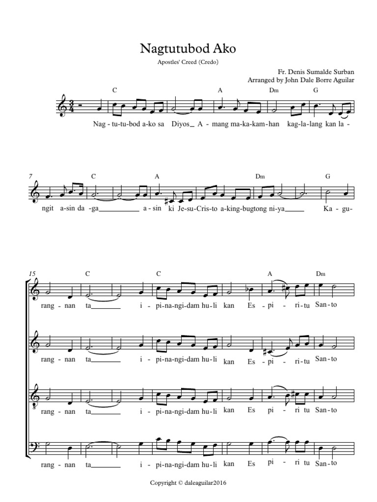 Nagtutubod Ako | PDF