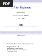 Git For Beginners Handout | PDF | Version Control | Utility Software