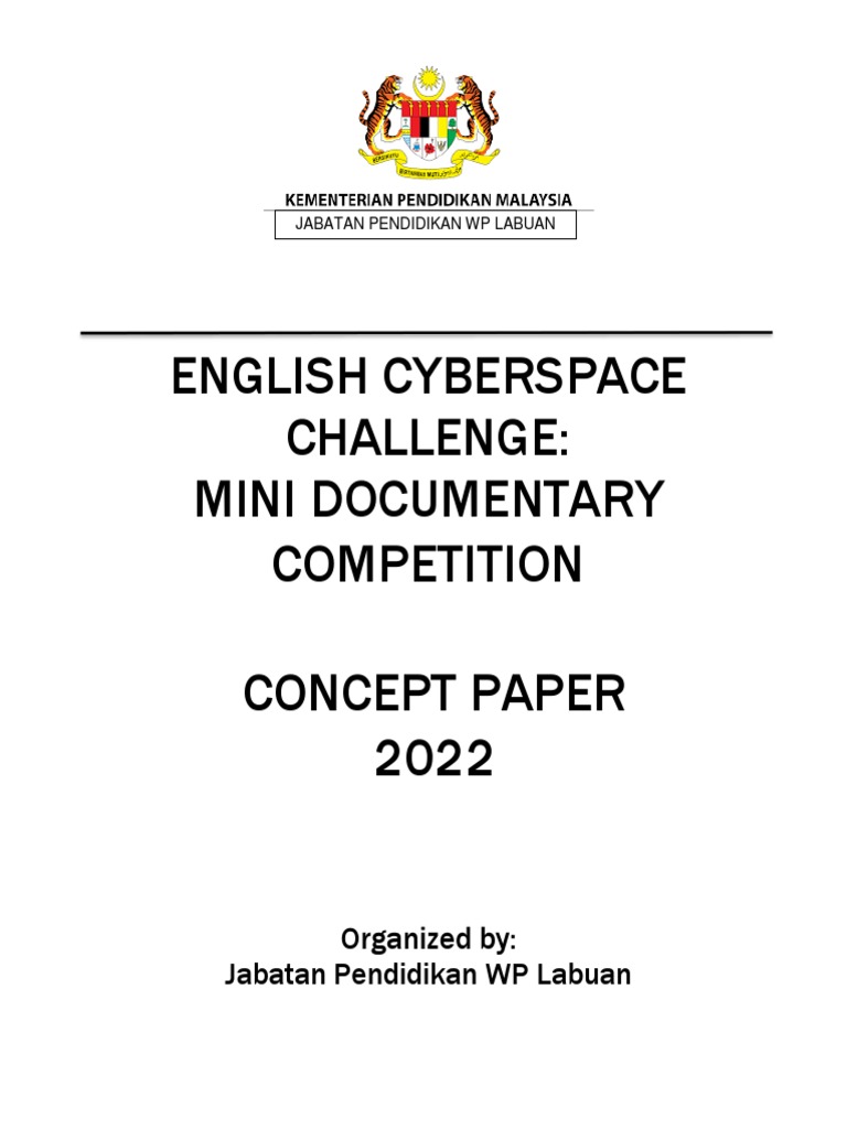 English Cyberspace Challenge - Mini Documentary Competition Concept ...